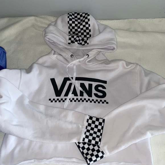 Vans | Tops | Vans Cropped Hoodie | Poshmark
